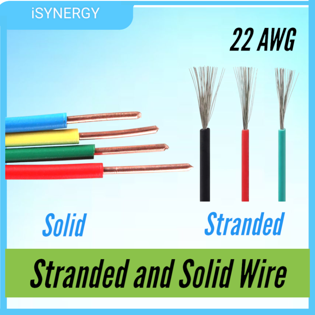 STRANDED SOLID WIRE 22 AWG #22 (SOLD PER METER) | Shopee Philippines