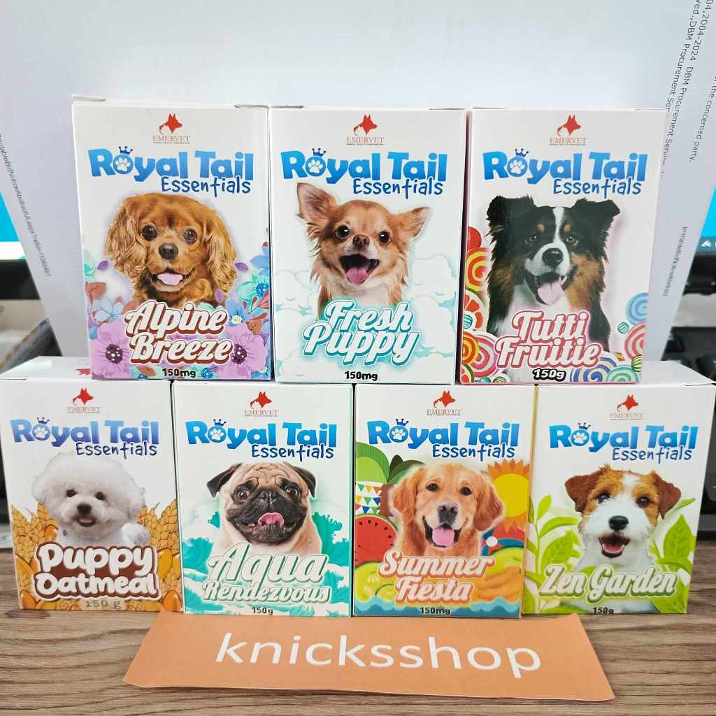 ROYAL TAIL Essentials DOG SOAP 150mg 7 Scents (Original) | Shopee ...