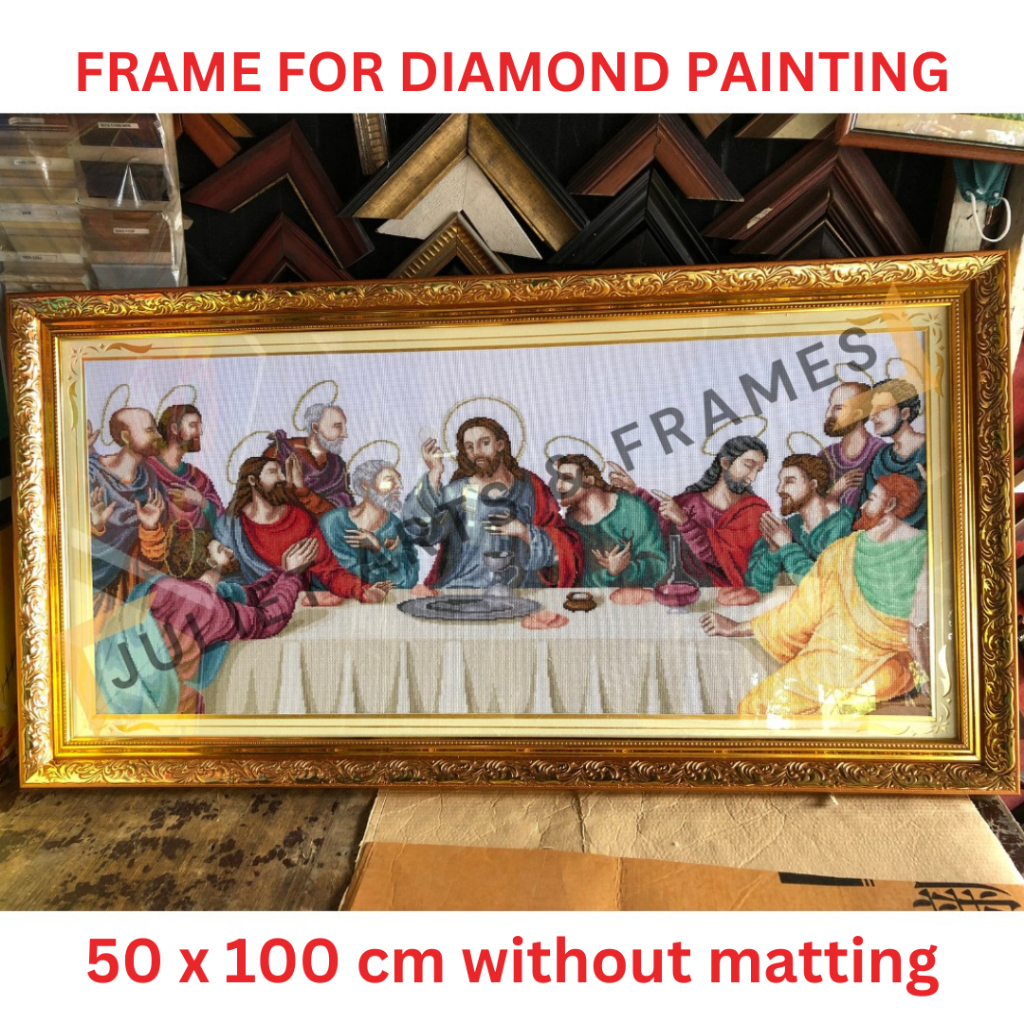 50 x 100 cm FRAME without matting (1.5 INCH FRAMES) | Shopee Philippines