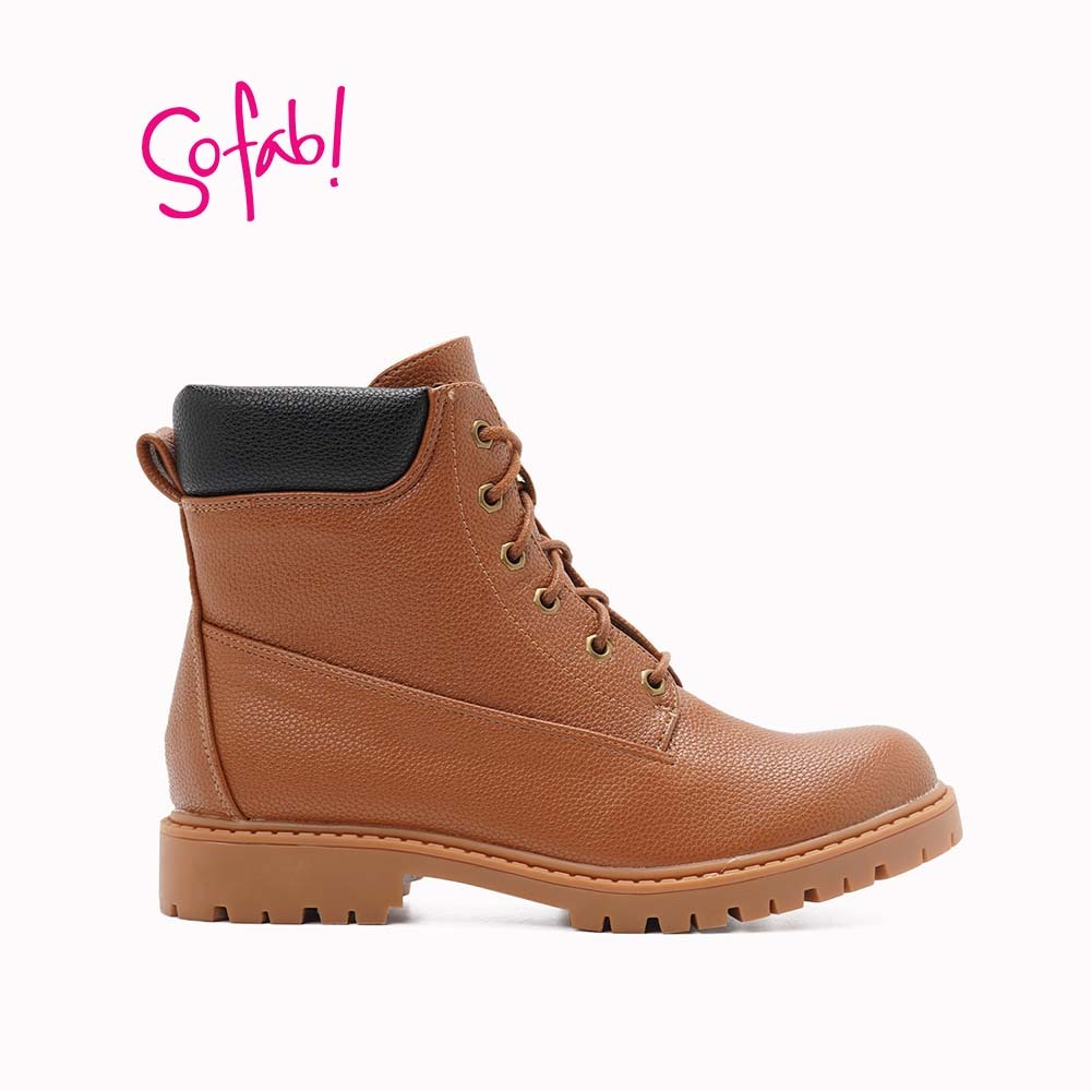 Sofab! Myka Flat Boots | Shopee Philippines