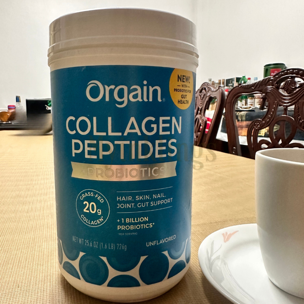 ORGAIN COLLAGEN PEPTIDES + PROBIOTICS, UNFLAVORED, 1.6 lbs | Shopee ...