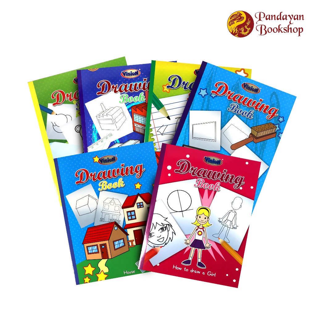 Vision Drawing Book 21x28cm 20 leaves | Shopee Philippines