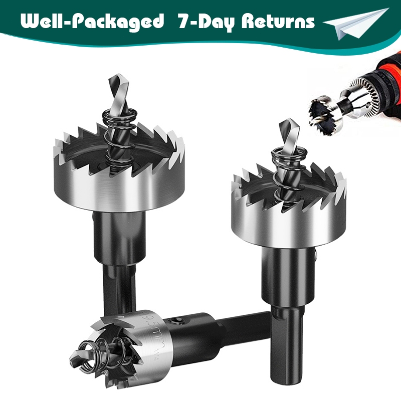 HSS Drill Bits Hole Saw Metal Steel Set Cutter Tool for Metal Alloy ...