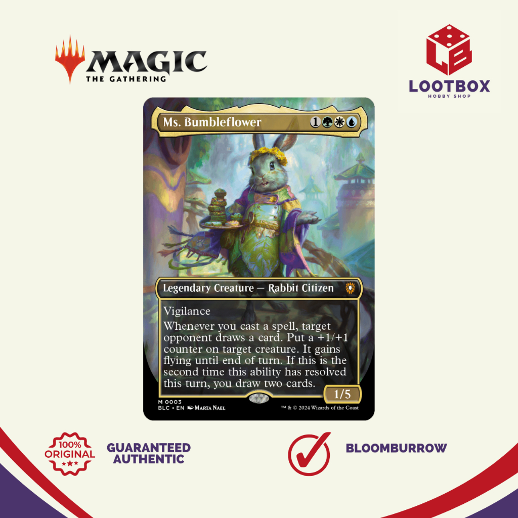 Magic the Gathering: Ms. Bumbleflower (Mythic Rare) - Bloomburrow ...