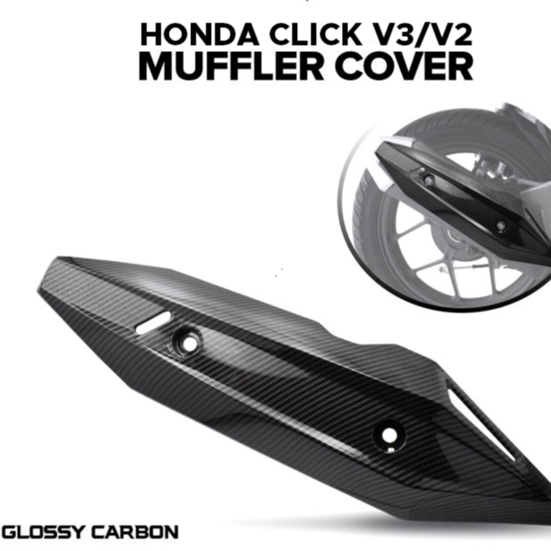 HONDA CLICK V3 CLICK V2 GAME CHANGER MUFFLER COVER FOR HONDA CLICK ...