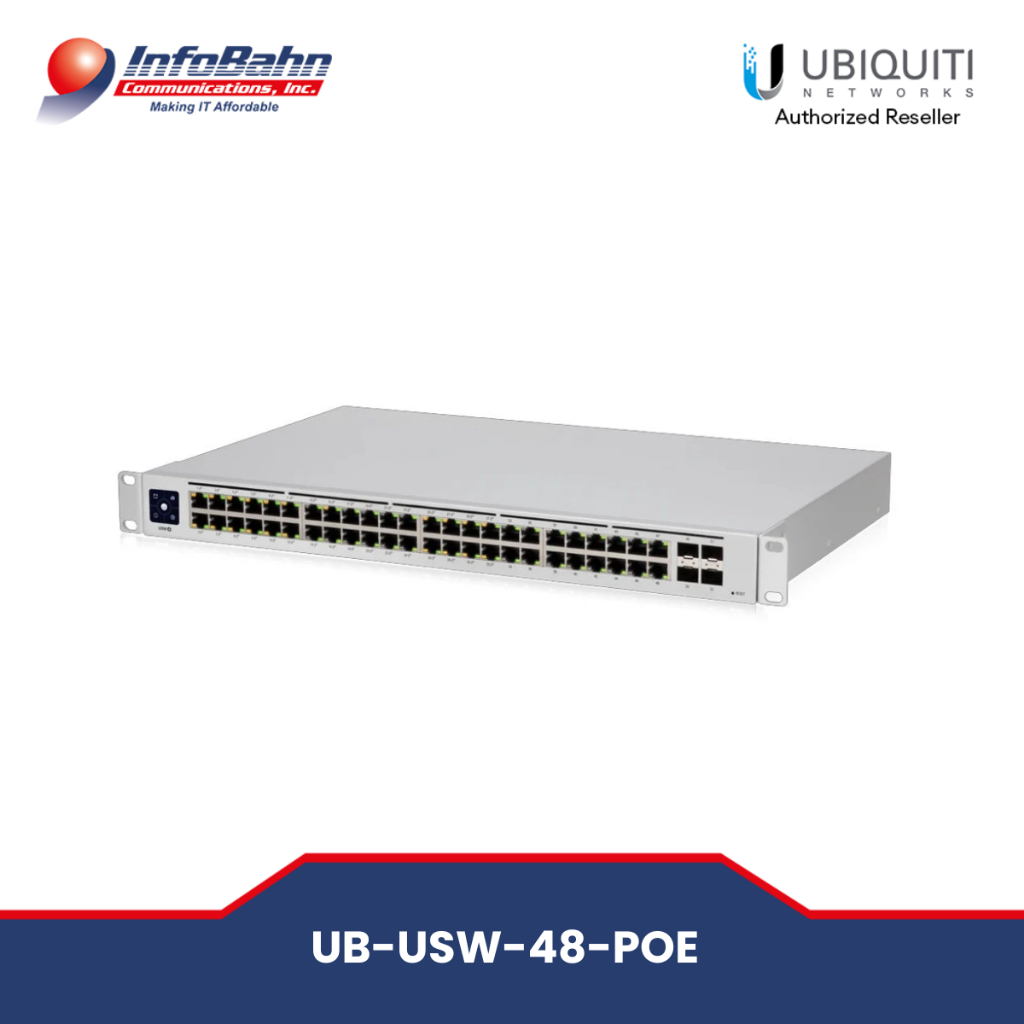 Ubiquiti Networks USW-48-POE UniFi 48 Port Gigabit Switch with PoE and SFP | USW-48-POE ...