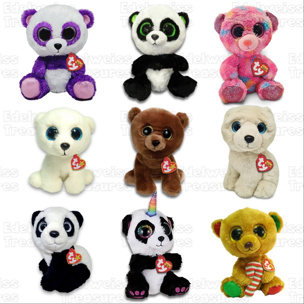 TY Medium Beanie Boos 9" Plushies C9 | Shopee Philippines
