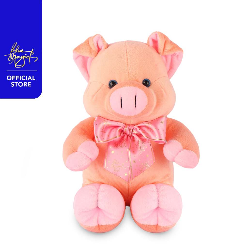 Blue Magic Becky Small Peach Pig Stuffed Toy | Shopee Philippines