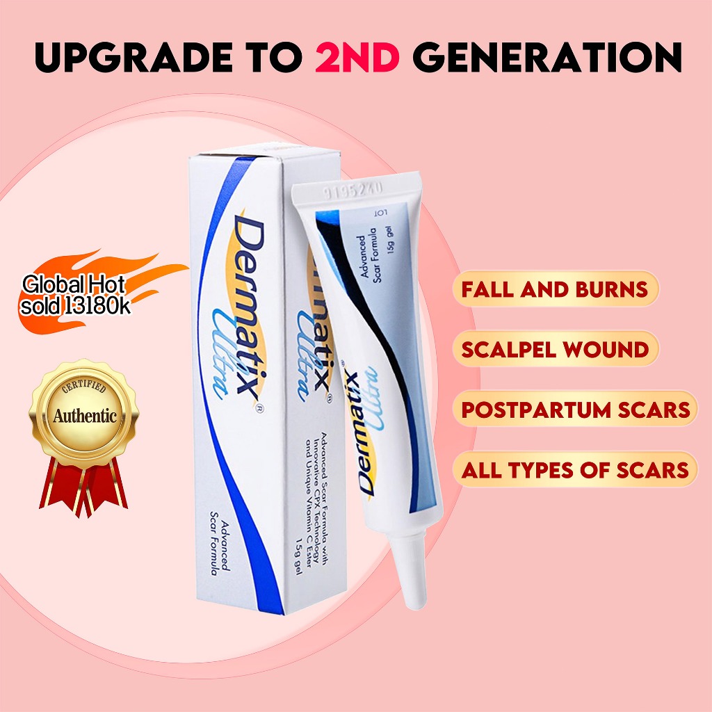 Australia Dermatix Ultra Gel Scar Removal Cream Old Scars Acne Scar ...