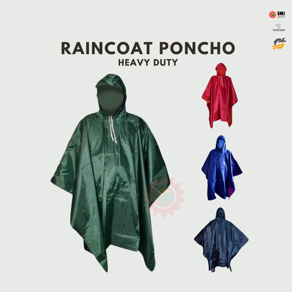 Rain Coat PONCHO Hercules (Heavy duty) | Shopee Philippines