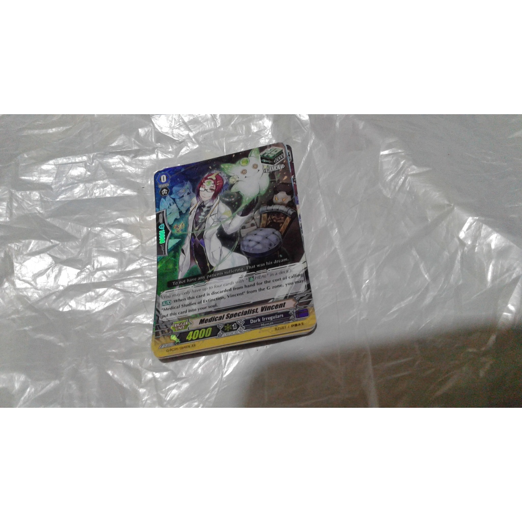 MEDICAL SPECIALIST VINCENT CARD VANGUARD 1 ONE PIECE TCG ORIGINAL USED ...