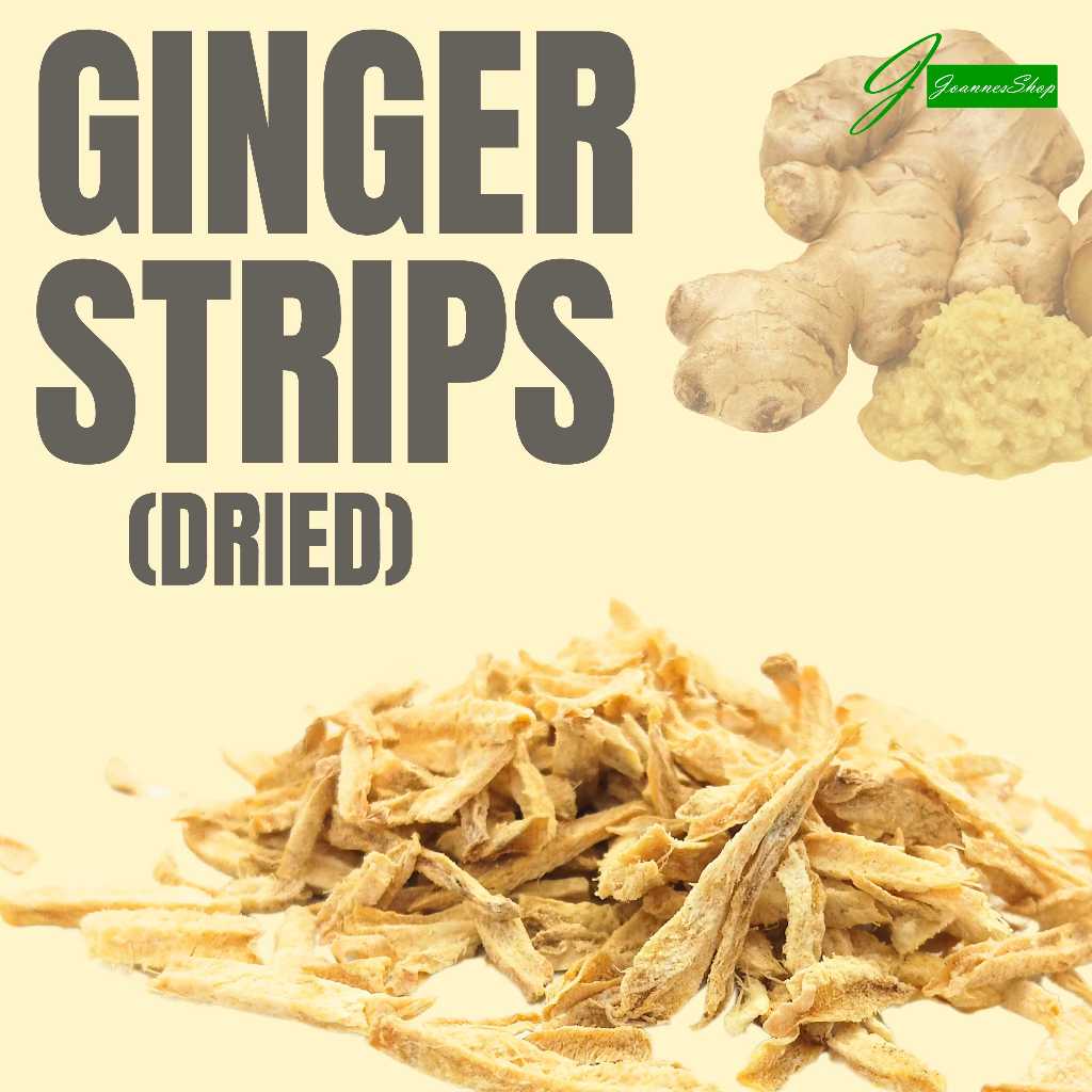 NATURALLY DRIED GINGER STRIPS (SULIT PACK) | Shopee Philippines