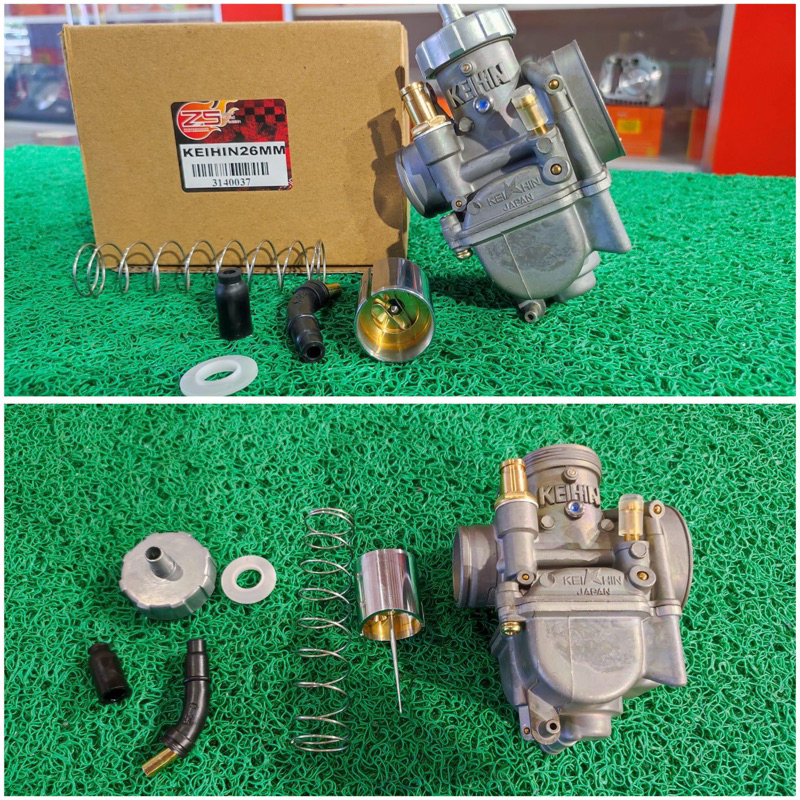 Pitsbike Keihin Carburetor Assembly Carb PE 24MM / 26MM / 28MM / 30MM ...