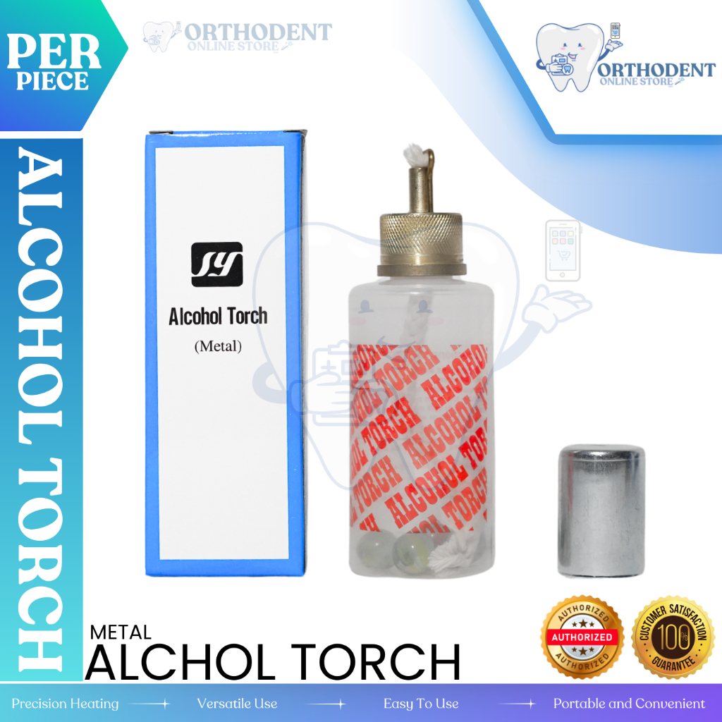Ensure Precision and Safety: Dental Plastic Alcohol Torch Metal Burner ...