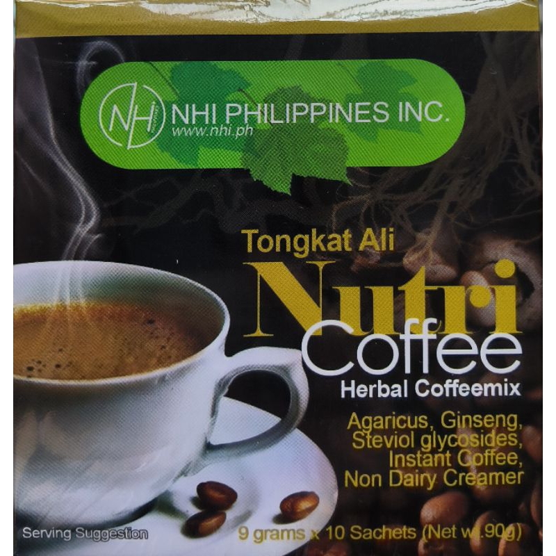 NH Nutri Coffee TONGKAT ALI (Herbal Coffeemix) | Shopee Philippines