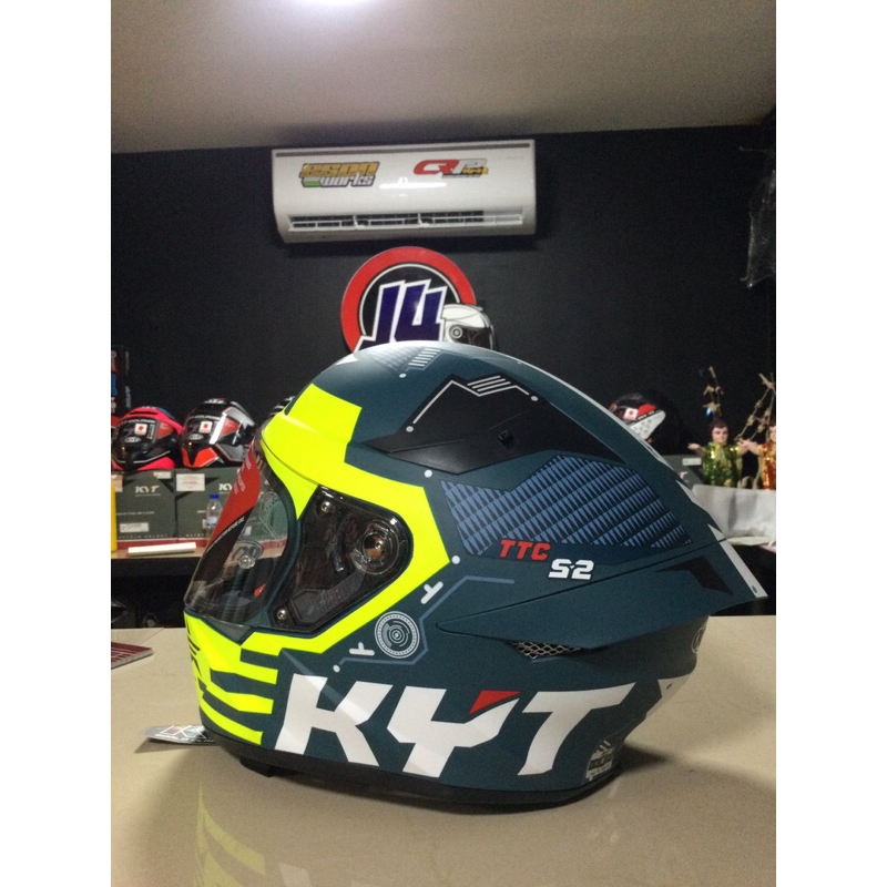 KYT TTC FUSELAGE MATT YELLOW MEDIUM | Shopee Philippines