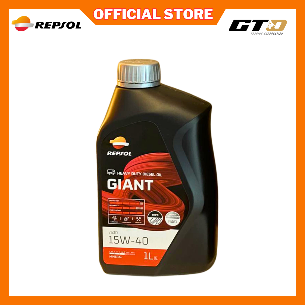 REPSOL GIANT 7530 15W-40 1L | Shopee Philippines