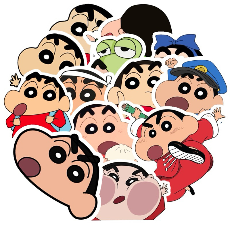 Crayon Shin-chan Anime Sticker Pack (30pcs) | Shopee Philippines