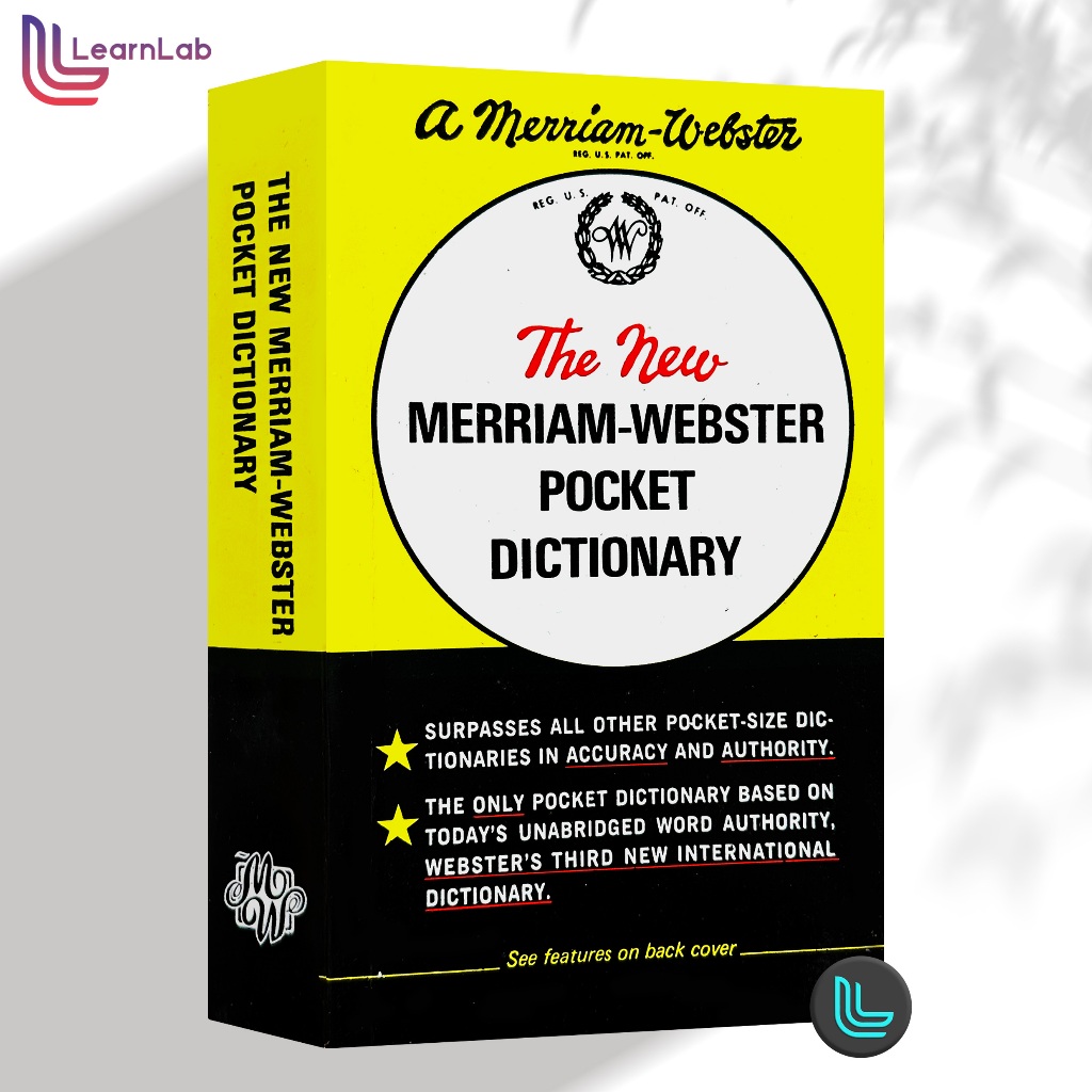 The New Merriam Webster Pocket Dictionary [Surpasses All other Pocket ...