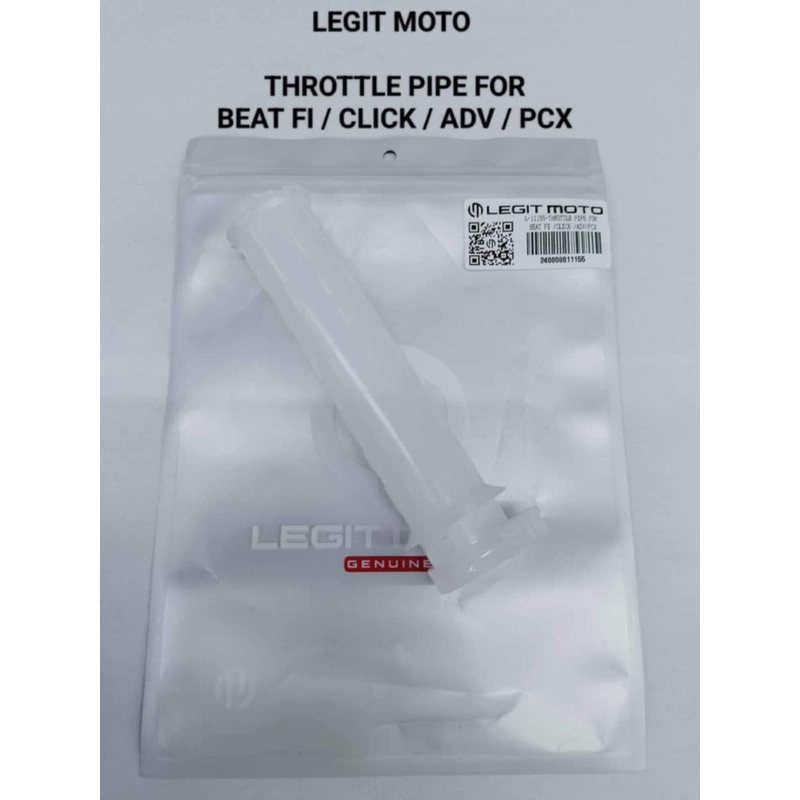 Legit Moto Throttle Pipe for Beat fi/click/adv/Pcx Motorcycle | Shopee ...
