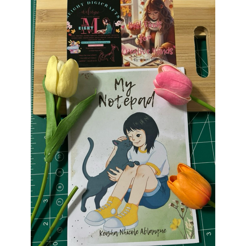 PERSONALIZED AESTHETIC NOTEPADS 30/50 per set (kindly send us your name ...