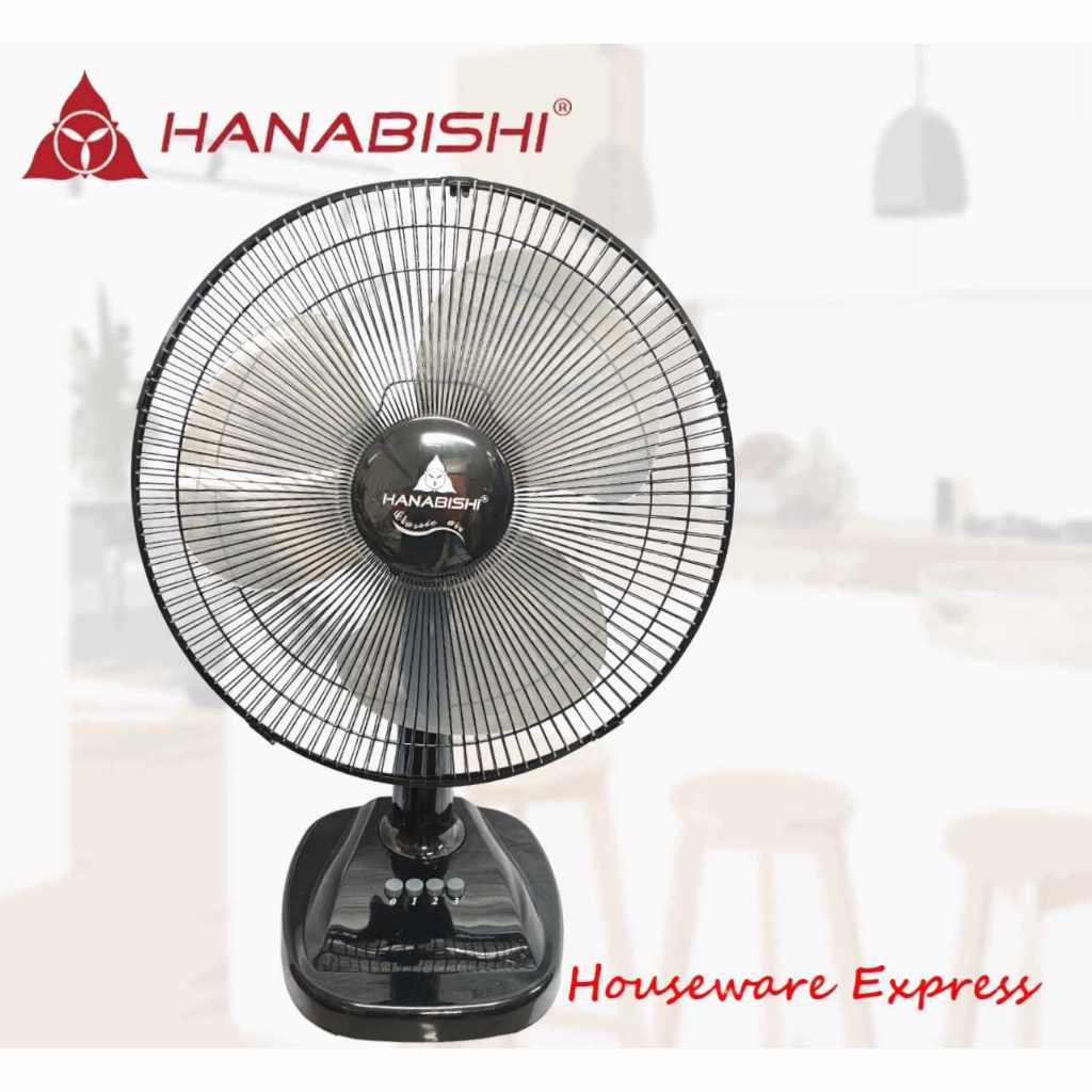 Hanabishi Desk Fan Classic Air 16T CA16T (Ramdom Color) (Houseware ...
