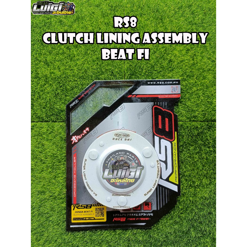 TAIWAN SPEED FACTORY RS8 CLUTCH LINING HONDA BEAT FI MADE IN TAIWAN ...