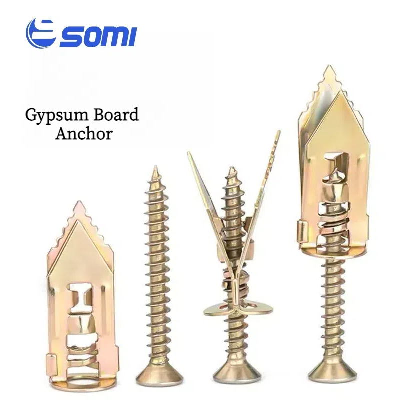 50PCS Screw Expansion Nails Hollow Wall Expansion Dowel Fixing Tools ...