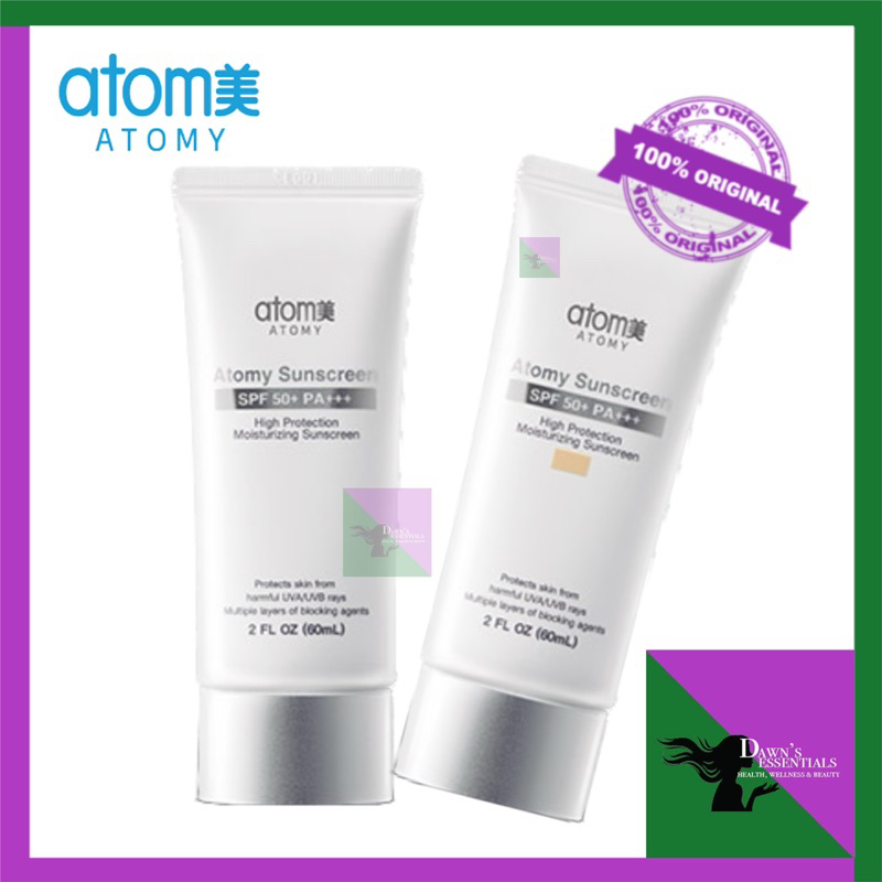 Atomy Sunscreen Double Protection UVA/UVB Broad Spectrum SPF50 ...