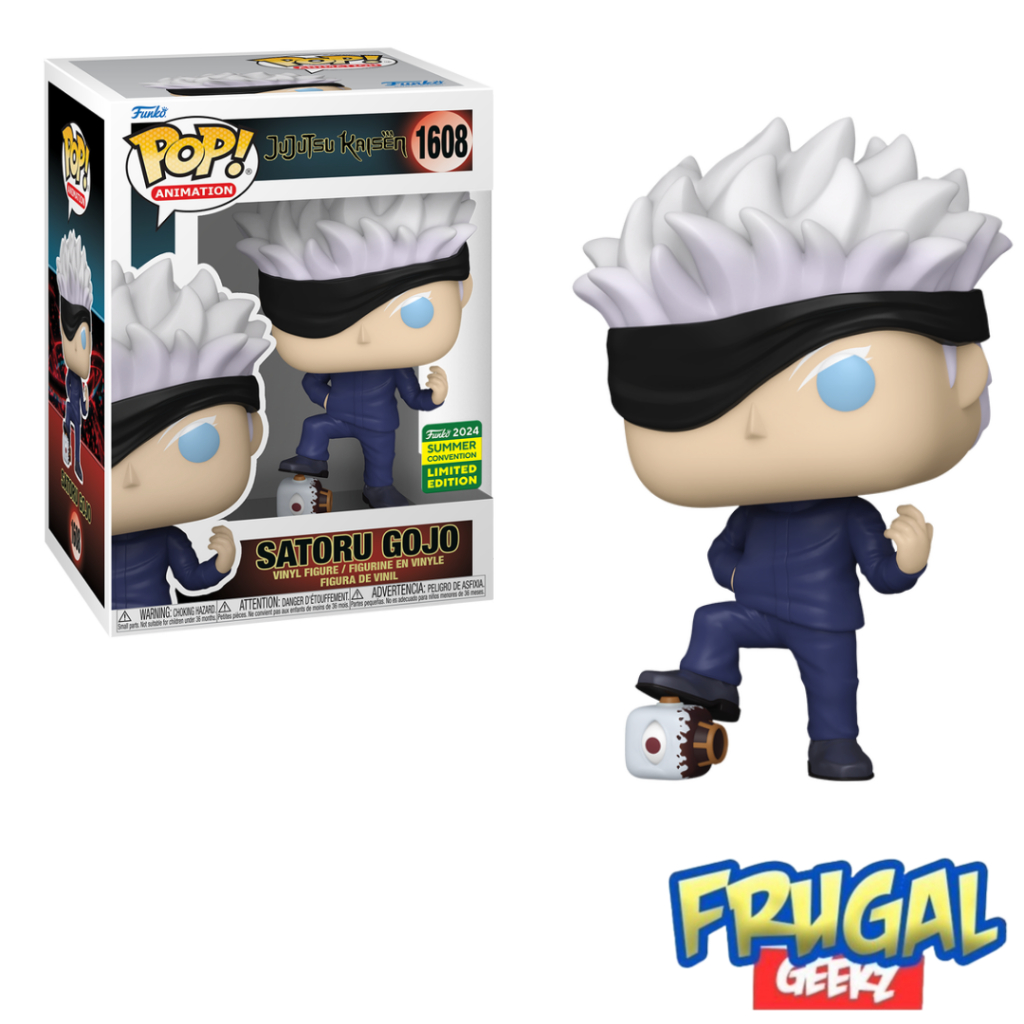 Funko Pop! Anime: Jujutsu Kaisen - Satoru Gojo with Defeated Jogo ...
