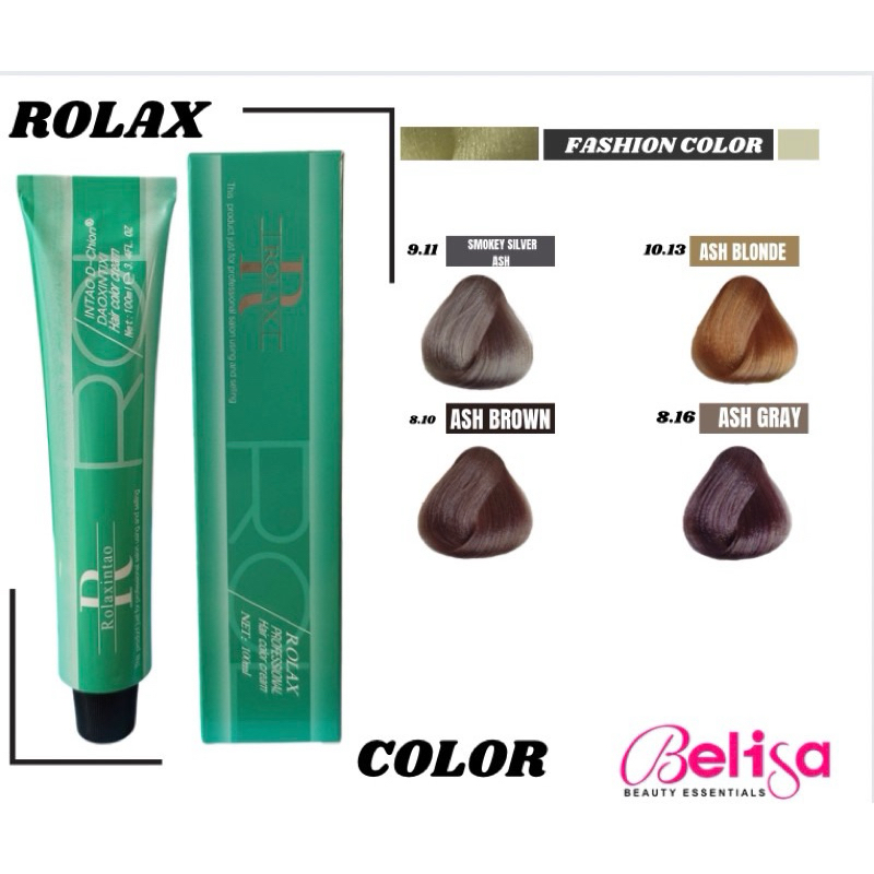 ROLAX HAIR COLOR NEW SHADESSS | Shopee Philippines