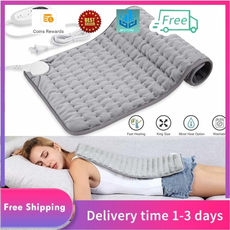 Pain Relief Back Effective Electric Heating Pad Neck Portable ...