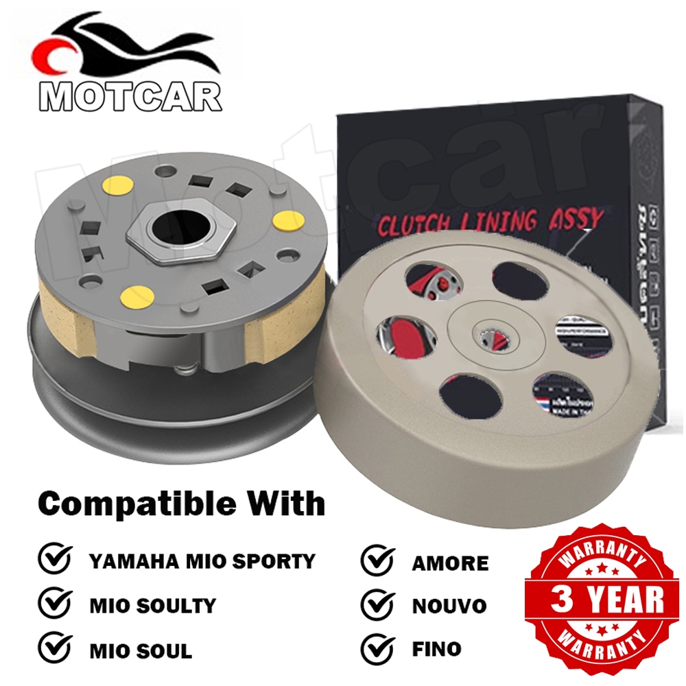 Clutch Lining Assembly with Bell and Torque Drive Mio Sporty / Soulty ...