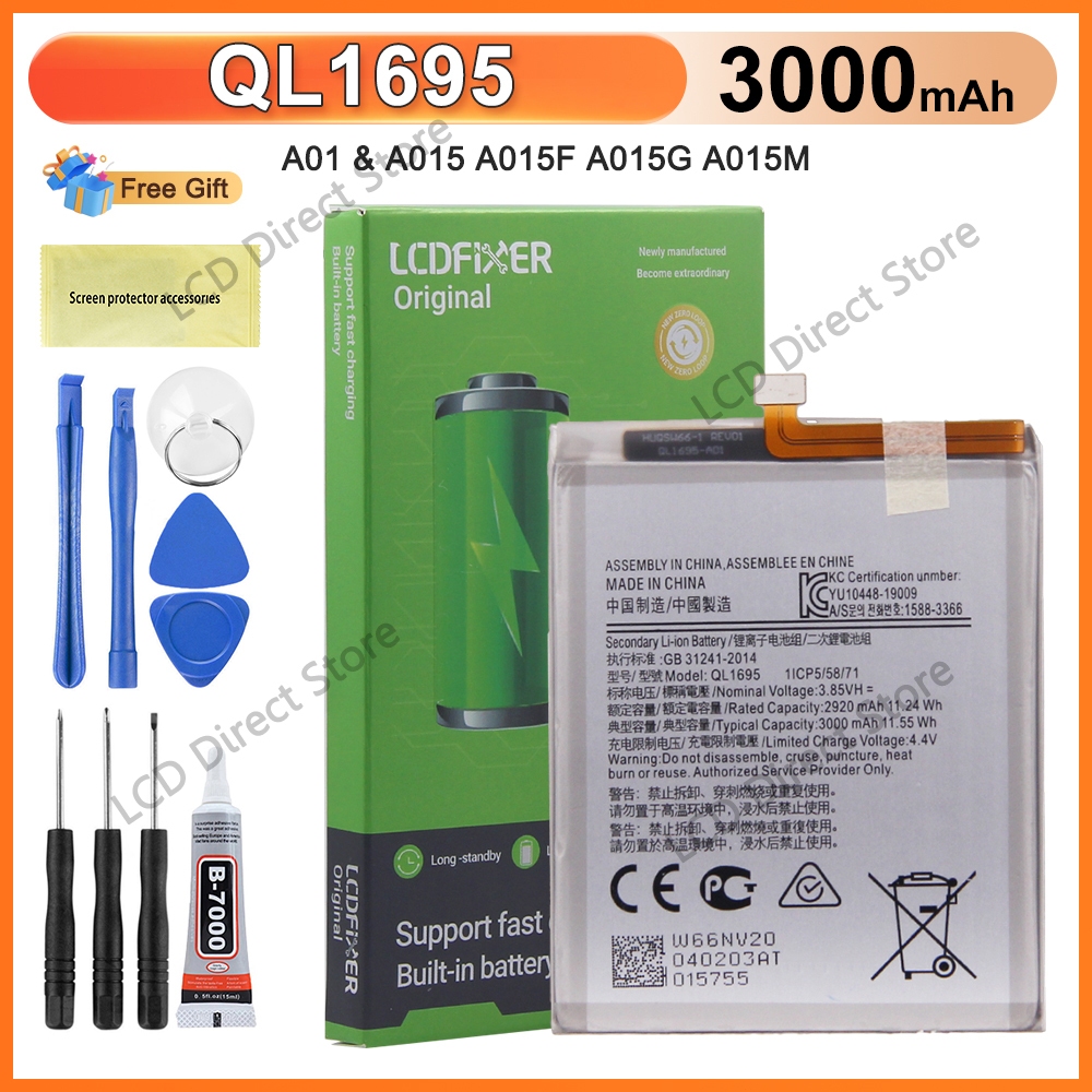 Battery Replacement QL1695 For Samsung A01 /A015 A015F A015G A015M ...