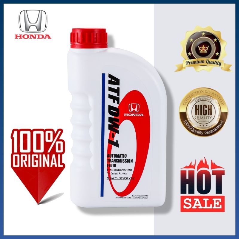 Honda Automatic Transmission Fluid (ATF DW-1) Original - 1L | Shopee ...