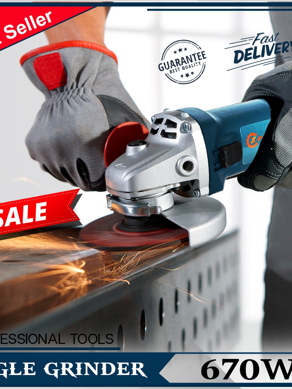Durable Industrial Angle Grinder 4" (670 Watts) | Shopee Philippines