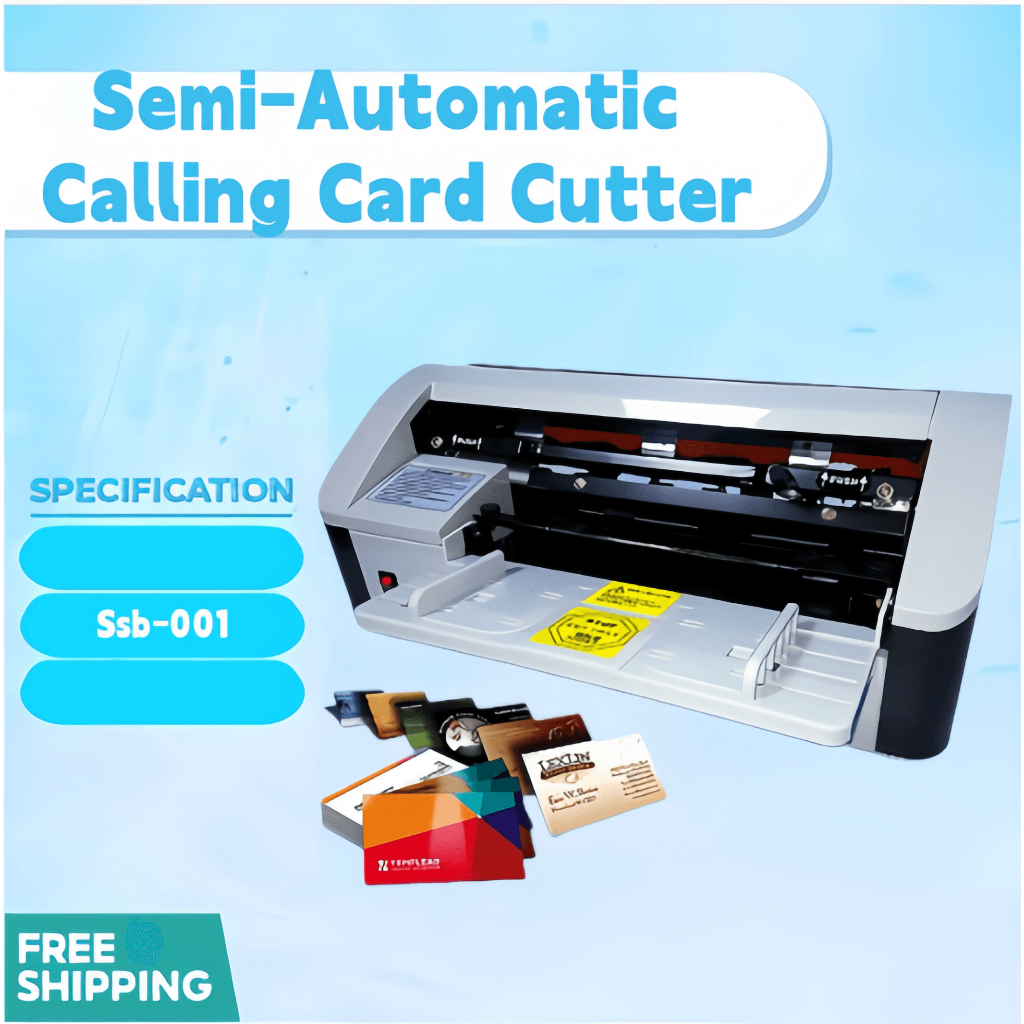 SSB-001 Semi Automatic Calling Card Cutter Machine | Shopee Philippines