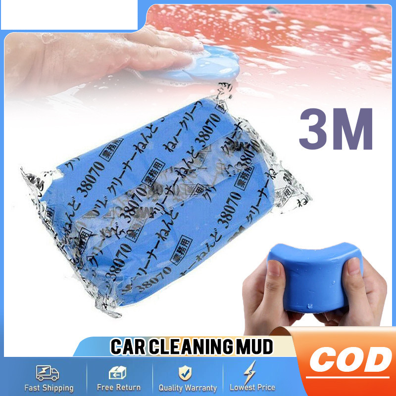 Clay Bar Car Auto Vehicle Clean Cleaning Detailing Remove Marks Clean Cleaning Clay 3M-200g ...