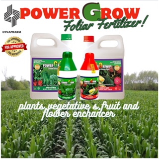 DYNAPHARM POWER GROW FOLIAR FERTILIZER / GARDEN SOIL ENHANCER /PLANT ...