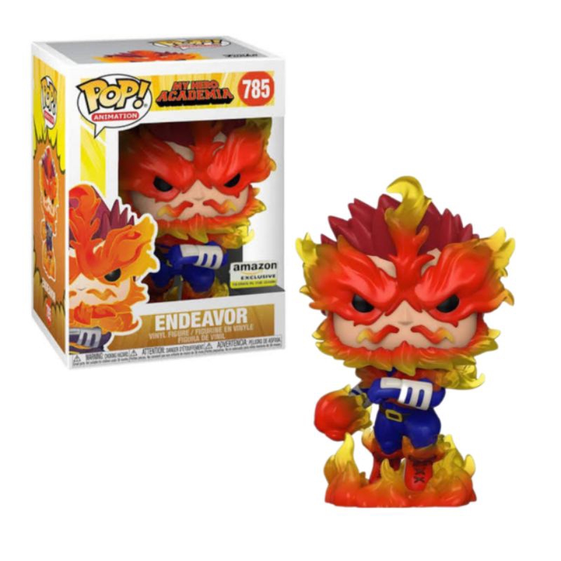 ORIGINAL FUNKO POP! MY HERO ACADEMIA: ENDEAVOR 785/AMAZON EXCLUSIVE ...