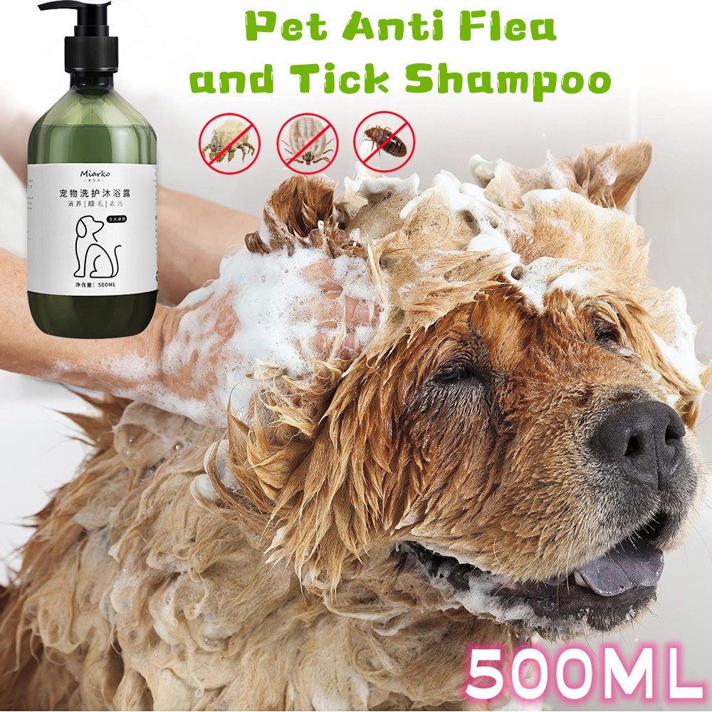 Dog Shampoo Anti Tick And Flea 500ML Medicated Shampoo For Dog Cat ...