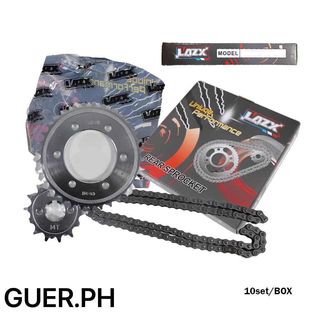 Lazx Sprocket Chain Set 428H For RS100/XRM/HD3/FURY/RAIDER/CB125/TMX ...