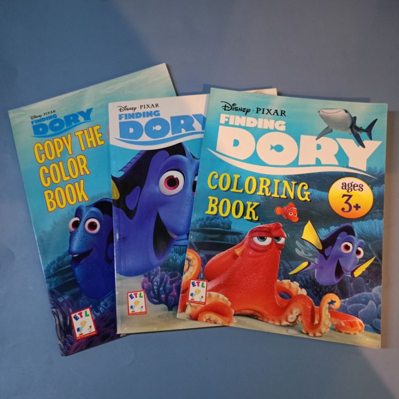 Disney - Finding Dory (Copy The Color, Coloring, Coloring and Activity ...