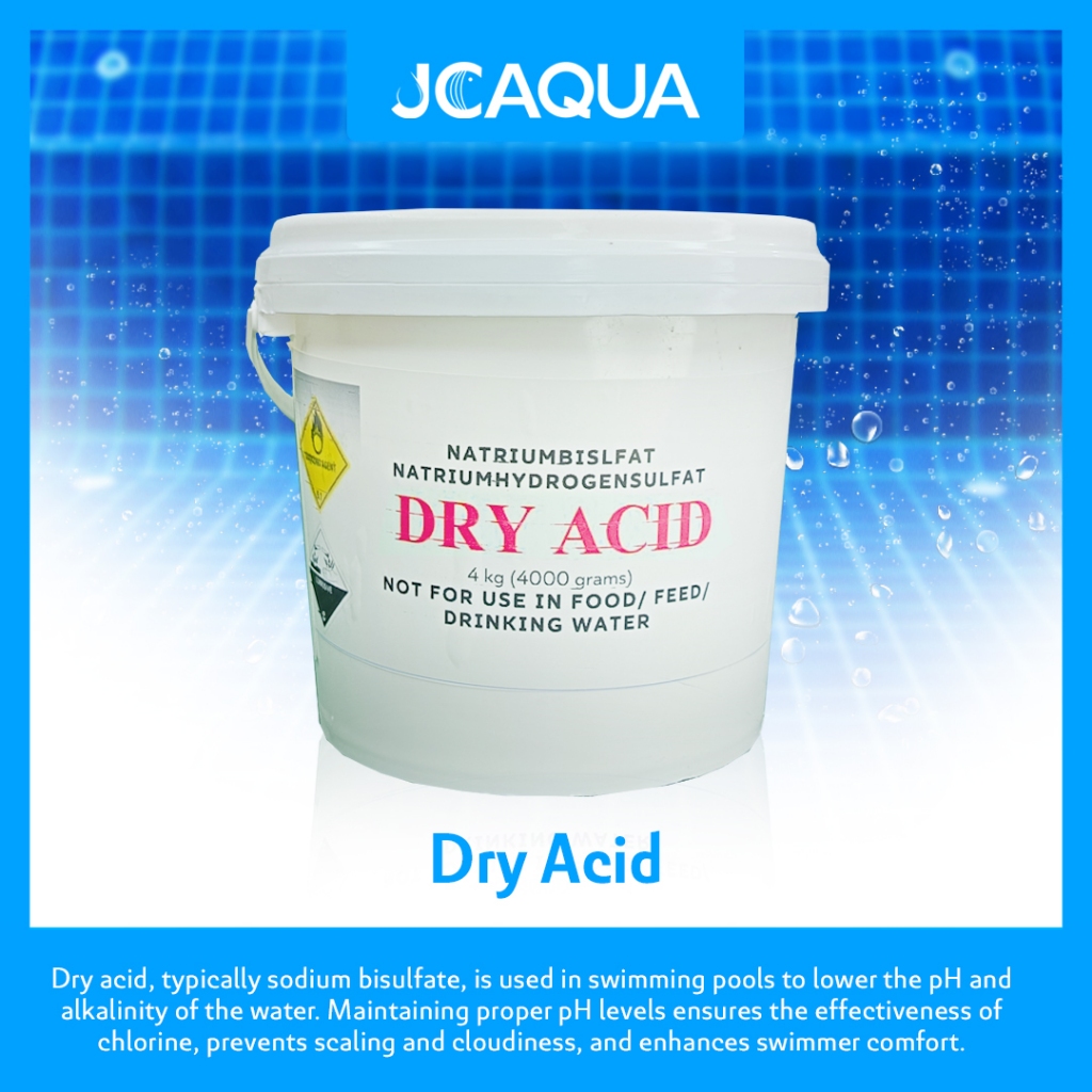 DRY ACID for swimming Pools @ gallon of 4 kilos | Shopee Philippines