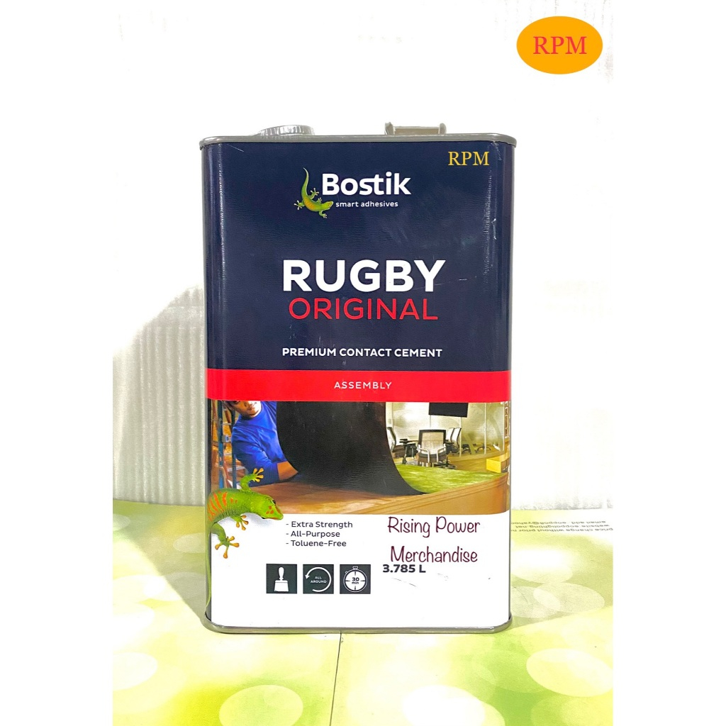 Rugby Original / Excel Contact Cement ( 3.785 L ) | Shopee Philippines