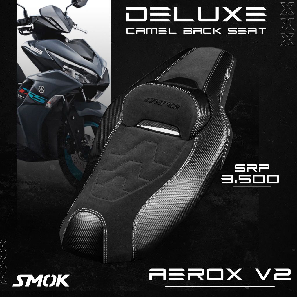 ADV150 ADV160 PCX160 NMAX V2 Aerox V2 Camel Back Flat Seat Luxury VIP ...