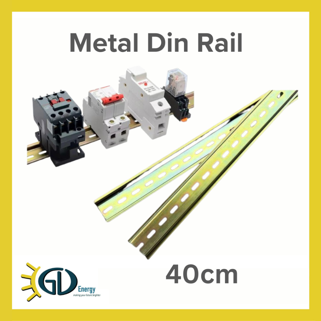 40cm Grooved Metal Mounting Din Rail for Mcb Circuit Breaker Z47 ...