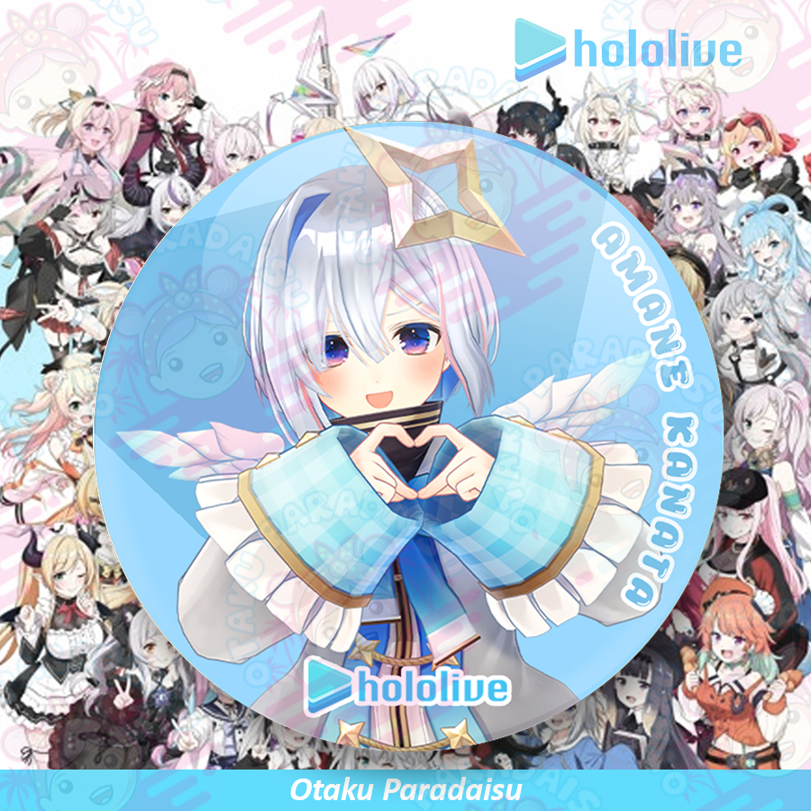 Hololive Gen 0 Pin / Badge Gen 0 Pins Amane Kanata Tsunomaki Watame Tokoyami Towa Himemori Luna ...