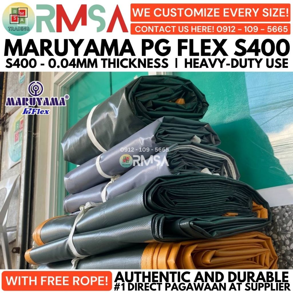 RMSA | 2x14FT AUTHENTIC S400 MARUYAMA PG FLEX TRAPAL HIGH QUALITY ...