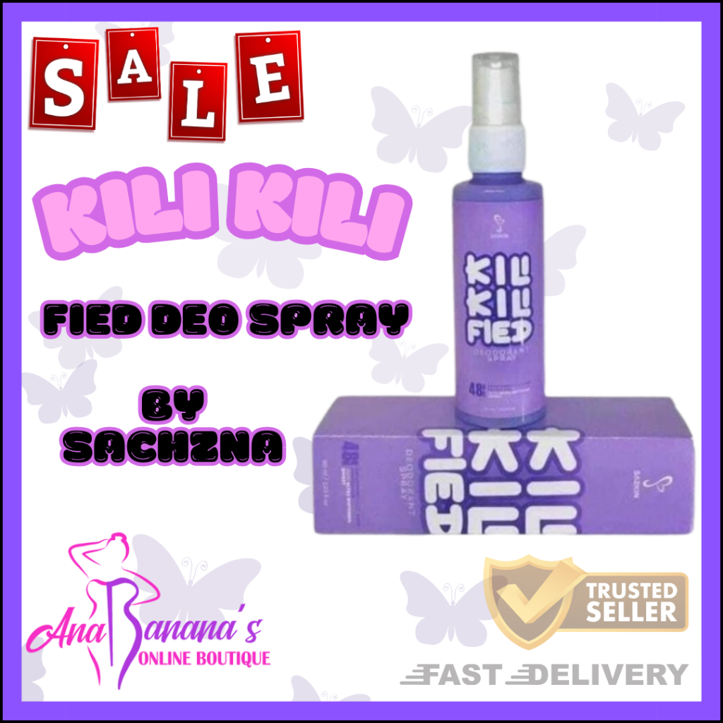 KILI KILI FIED DEO SPRAY BY SASKIN 100ml 1 PC | Shopee Philippines